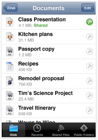 Apple updates MobileMe iDisk App for iPhone - 9to5Mac