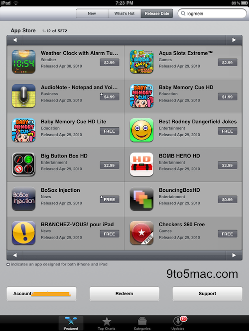 iPad App Store can now sort by Release Date - 9to5Mac