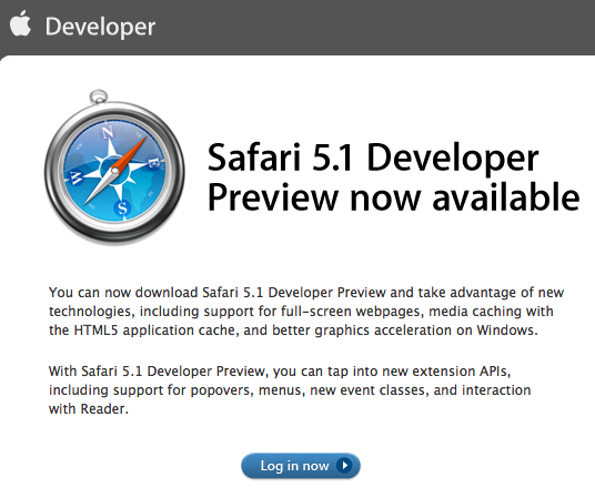 Safari Developer Preview is now also available - 9to5Mac