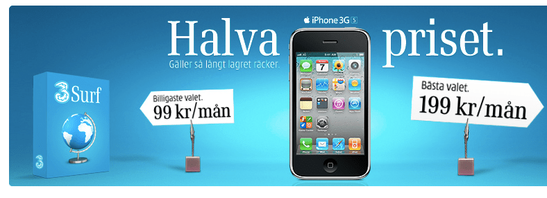 At 3 in Sweden, the iPhone 3GS is on a fire sale - 9to5Mac