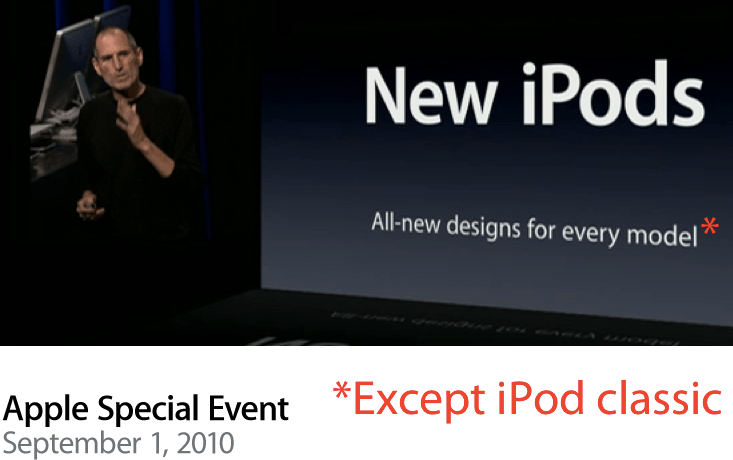 Happy 10th birthday, iPod classic. Now it's time to die! - 9to5Mac