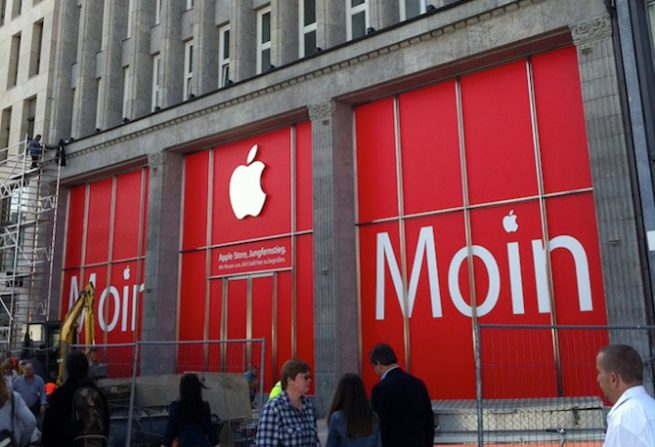 Apple teases upcoming store in the heart of Hamburg's famous shopping ...