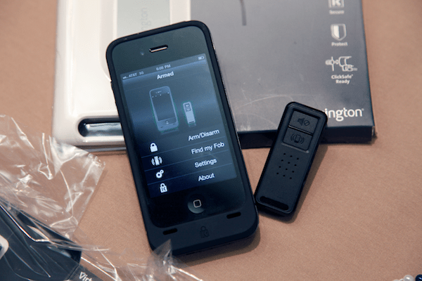 Kensington protects your iOS devices with alarm for iPhone and physical ...