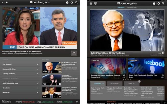 Bloomberg TV app lets anyone with an iPad watch 24-hour live broadcast ...