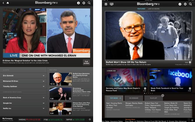 Bloomberg TV app lets anyone with an iPad watch 24-hour live broadcast ...