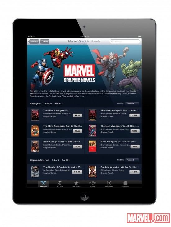 Marvel Comics comes to iBooks: 'New Avengers Vol. 1: Breakout' is free ...