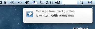 New OS X 10.8 beta adds Twitter notifications, contact access requests ...