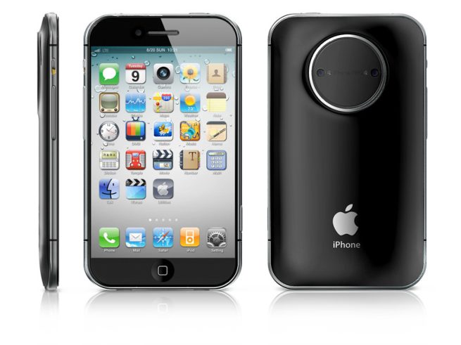 iPhone PRO concept features 4.5-inch edge-to-edge screen and DSLR lens ...