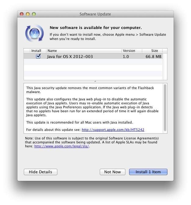 Apple fixes Flashback malware with software update - 9to5Mac