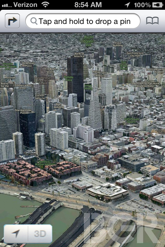 Report: Apple’s iOS 6 Maps app with 3D mapping gets rendered [Photos] - 9to5Mac