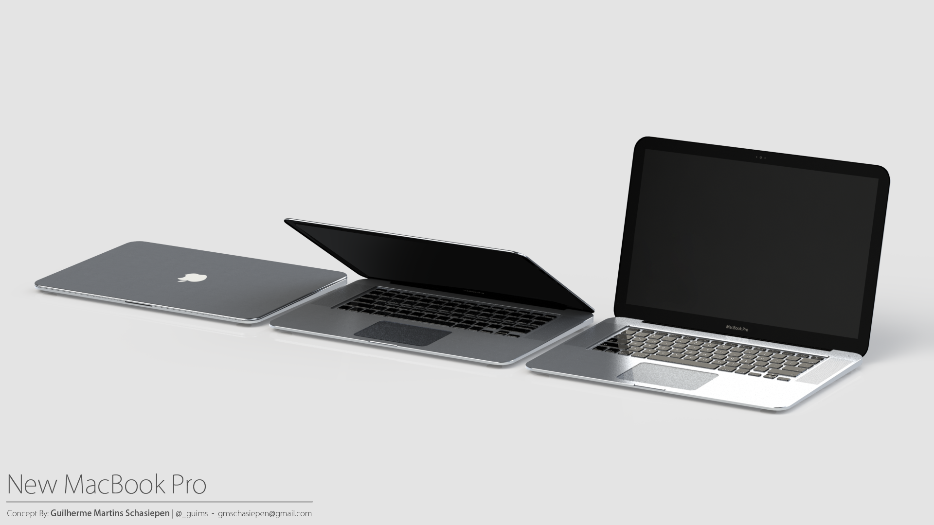 Beautiful, if not accurate, renderings of new Retina MacBook Pros ...