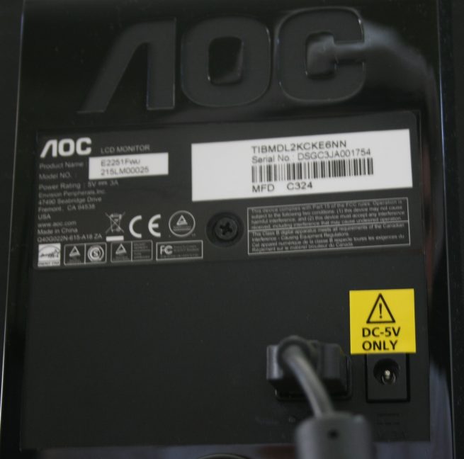 Review: AOC 1080p 22-inch DisplayLink USB-powered portable monitor ...