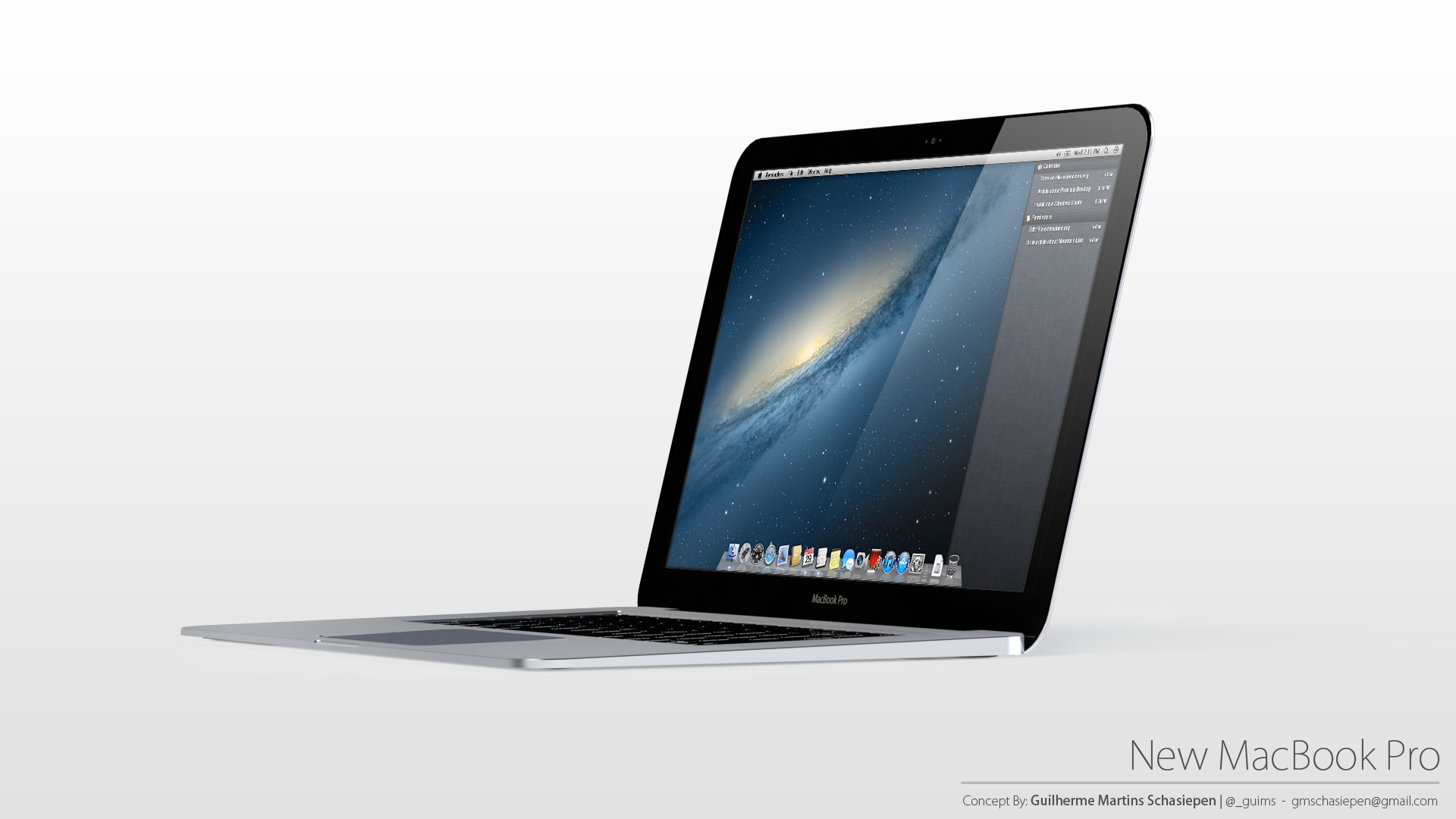 Beautiful, if not accurate, renderings of new Retina MacBook Pros ...