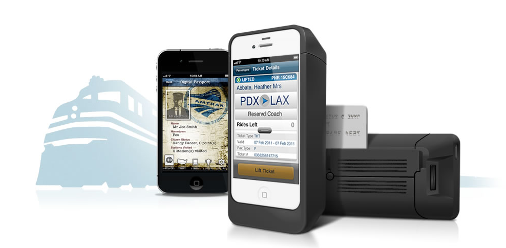Amtrak ditches hole puncher for iPhone, new service tool scans tickets ...