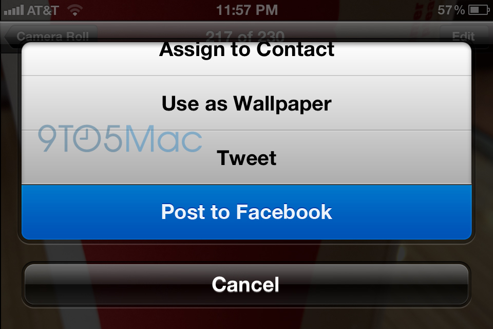 Facebook in iOS 6: Integration is system-wide, 'Liking' of App Store ...