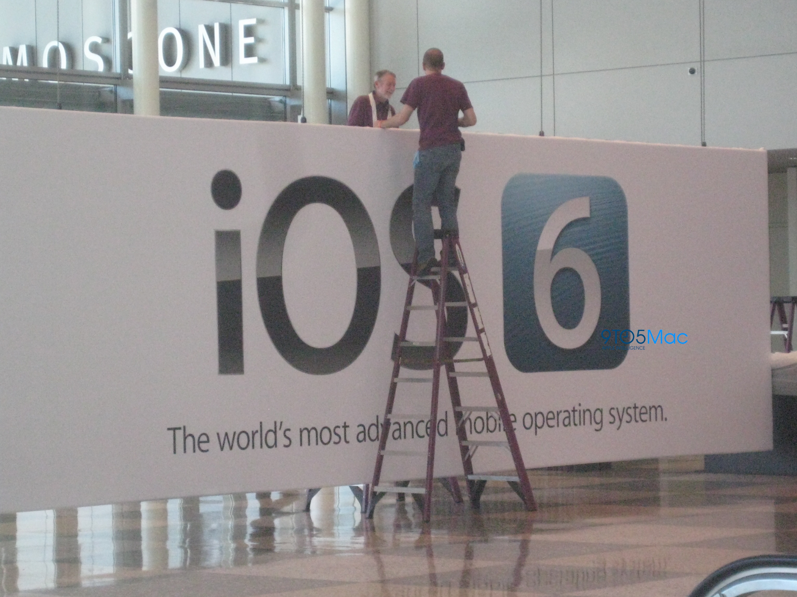 iOS 6 banners (with new logo!) go up at Moscone West ahead of WWDC ...