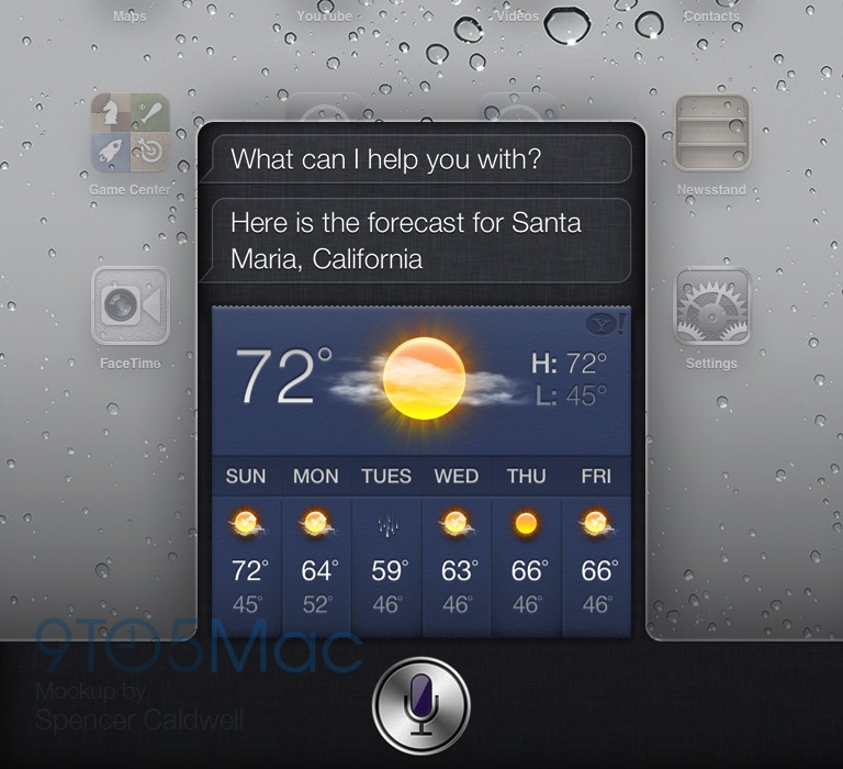 Apple to bring full Siri voice-assistant to the iPad with iOS 6: mockup ...