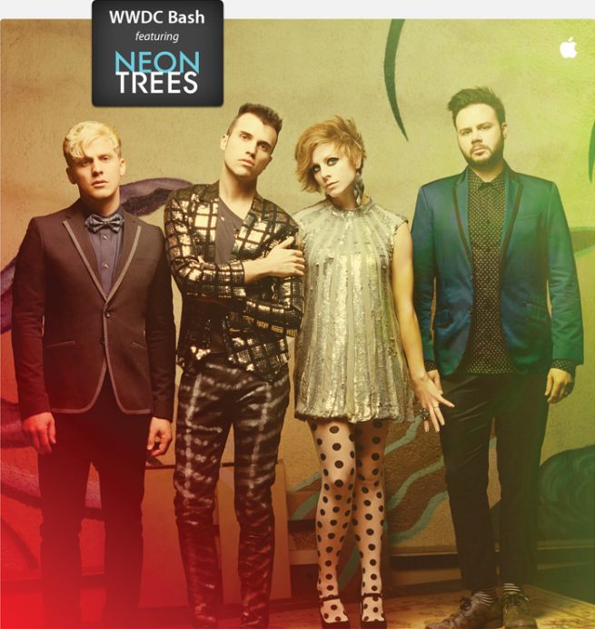 Neon Trees to perform at WWDC Bash on Thursday - 9to5Mac