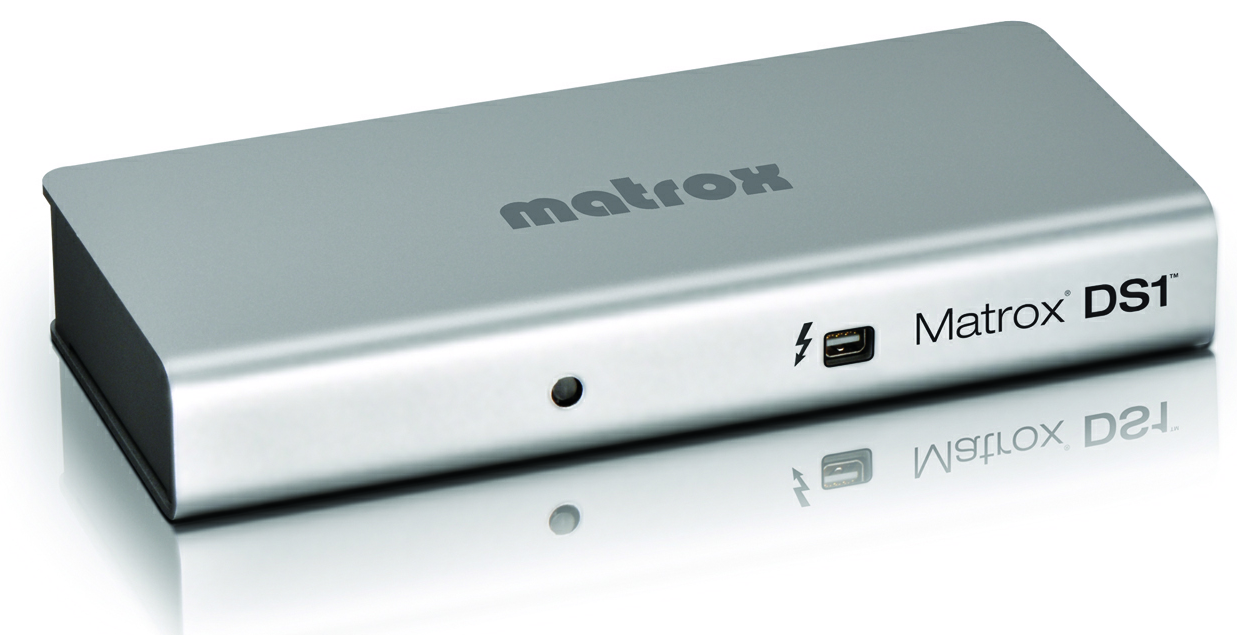 Matrox goes back to the future with DS-1 Thunderbolt Dock—USB 3.0, DVI ...