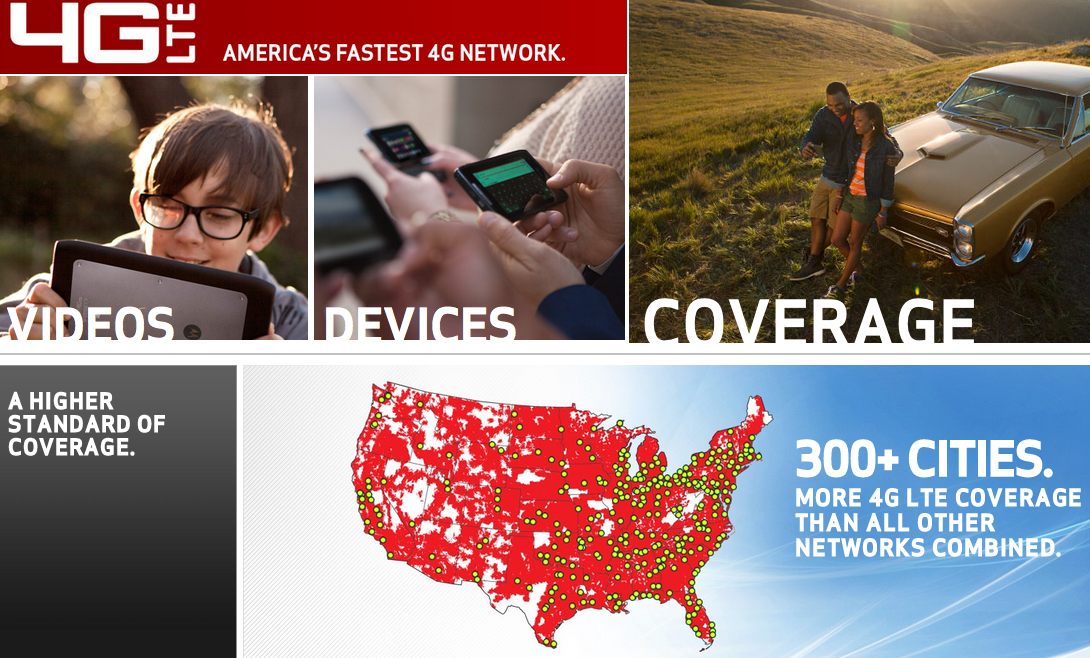 Verizon extends 4G LTE to 33 new markets, touts more coverage than ...