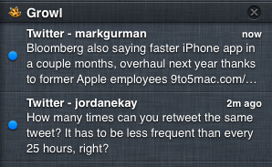 Put Growl in your Notification Center with Hiss - 9to5Mac
