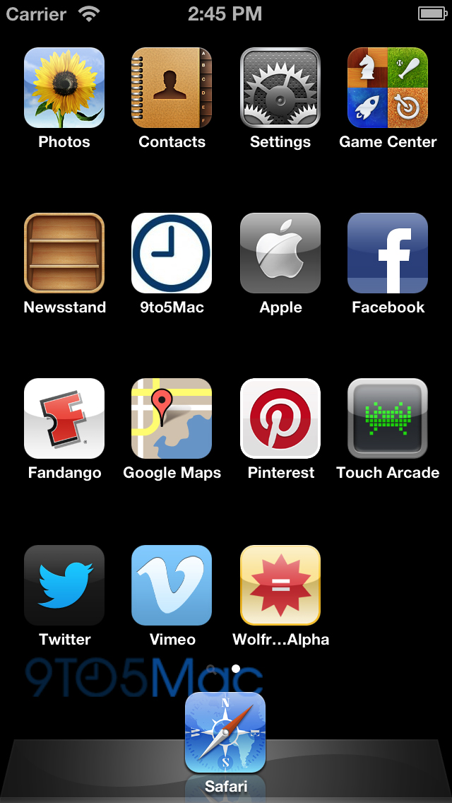 Upcoming iOS 6 is scalable to taller, 640 x 1136 iPhone display, shows ...