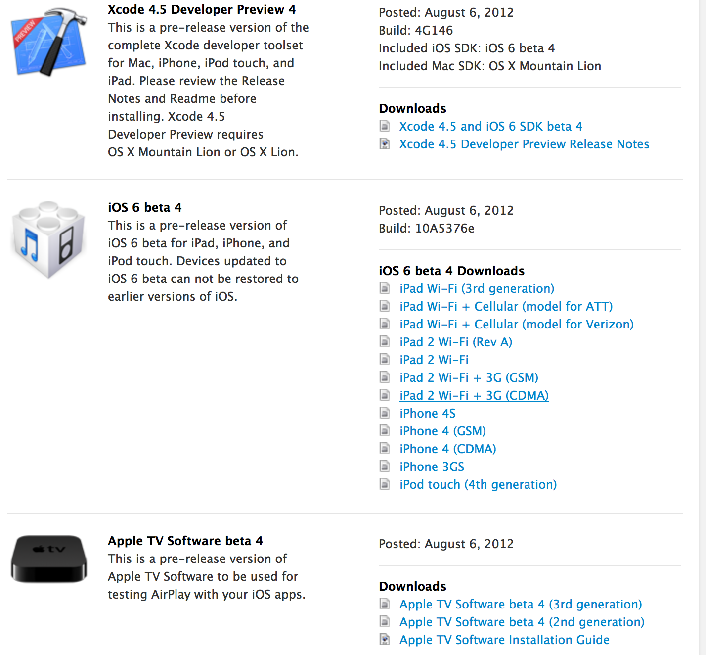 iOS 6 beta 4, Xcode 4.5 Developer Preview 4 released to developers - 9to5Mac
