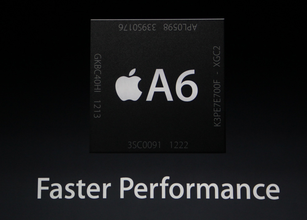 Apple's A6 chip verbiage reveals Samsung-built processor, 1GB of ...
