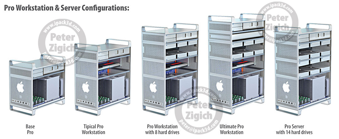 Stackable, interlocking Mac Pro design concept - 9to5Mac