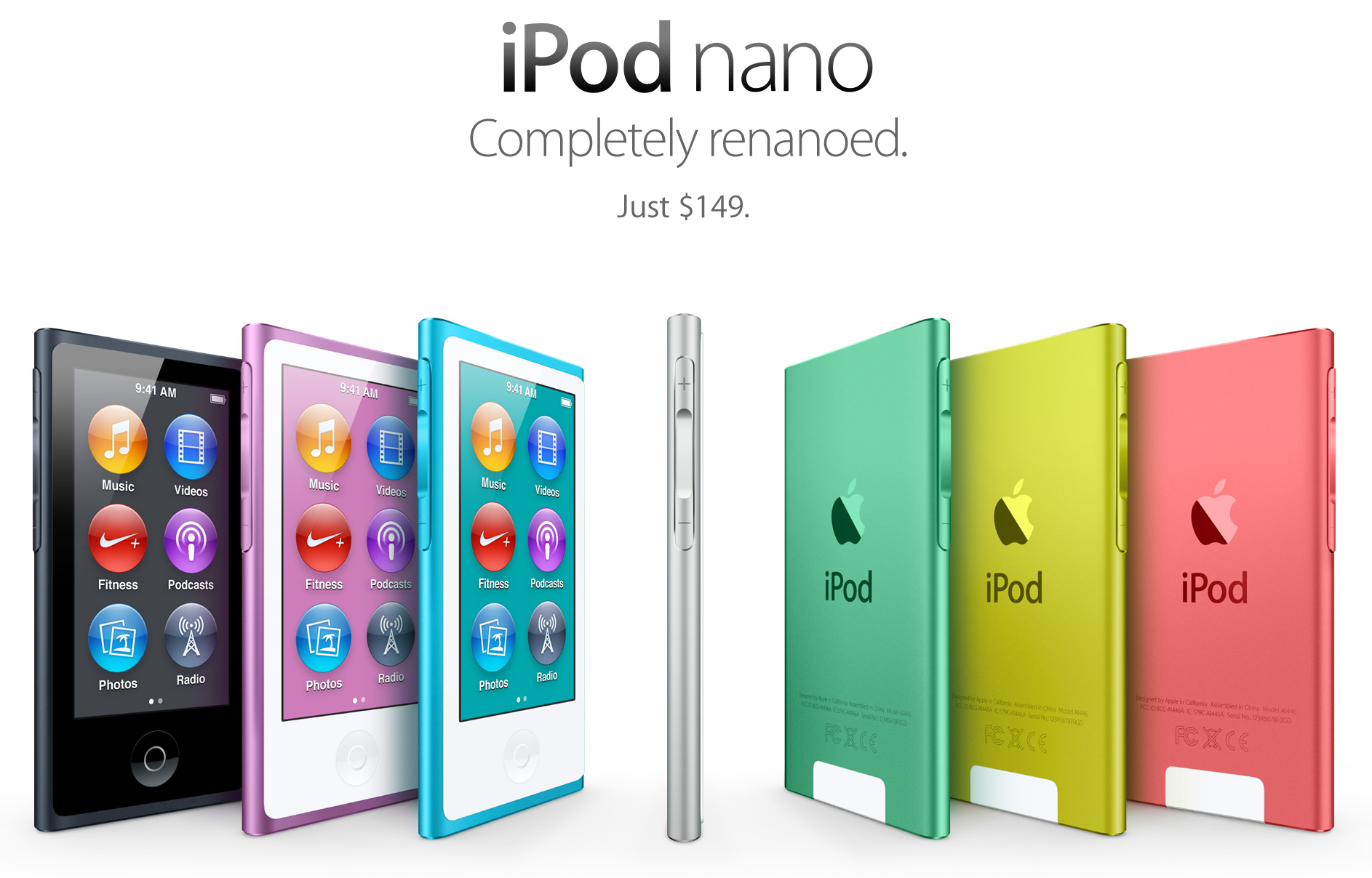 iPod nano updated with larger 2.5-inch display, Bluetooth, Home button ...