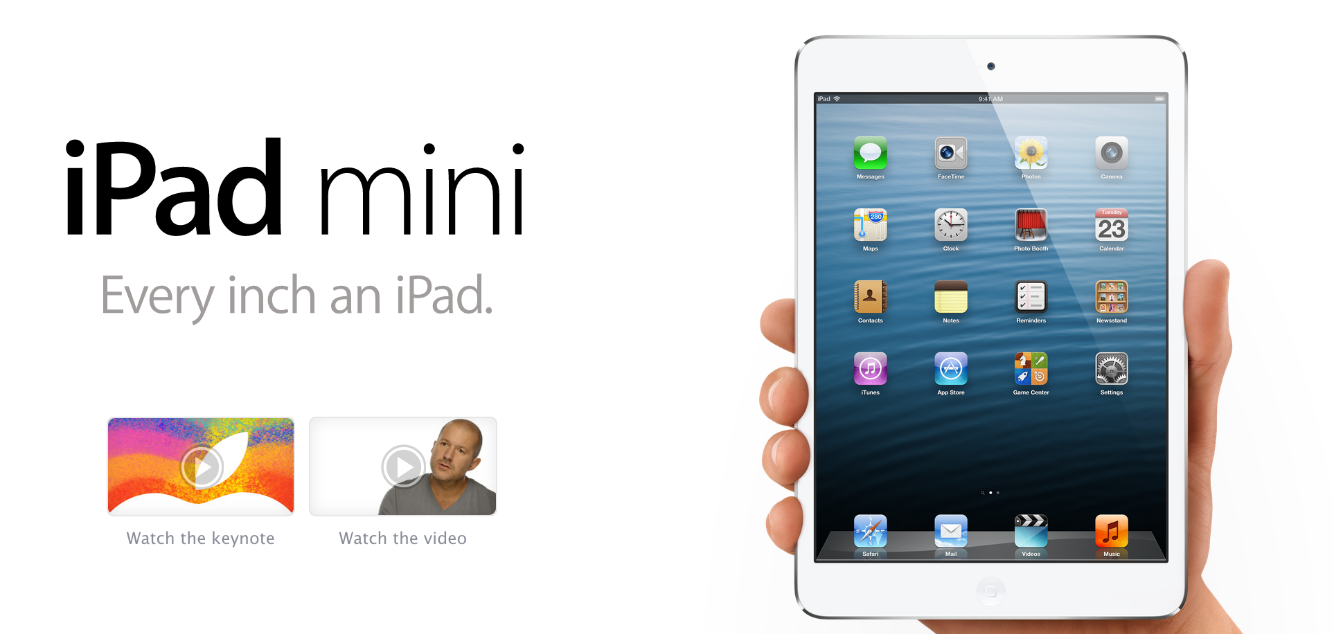 Apple site updated with new store layout, videos for iPad mini - 9to5Mac