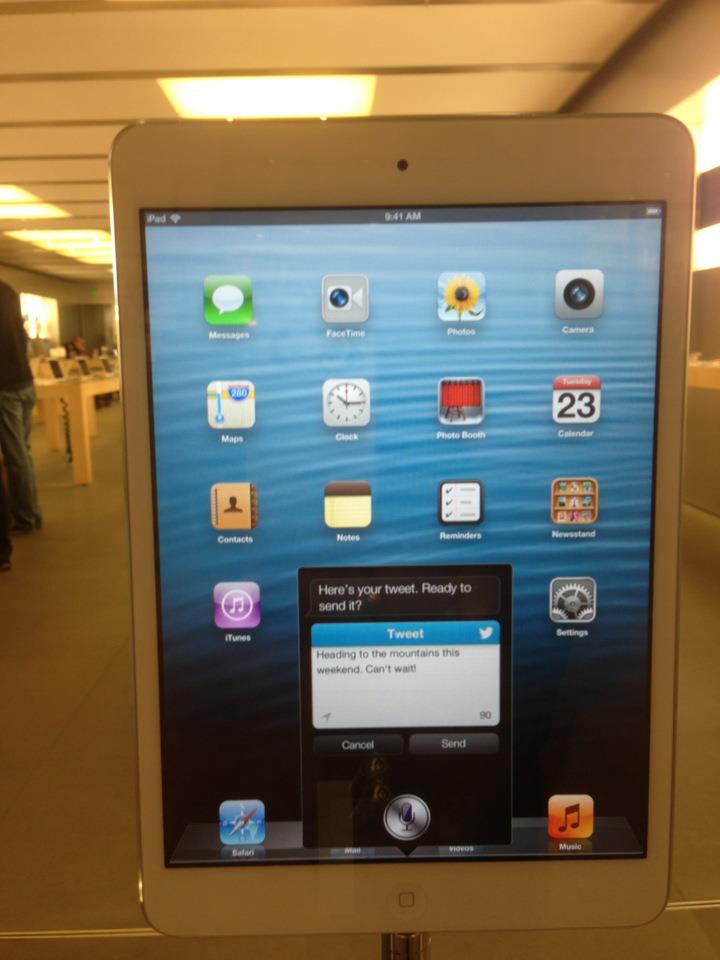 Initial iPad mini stock selling out at various Apple Stores around the ...