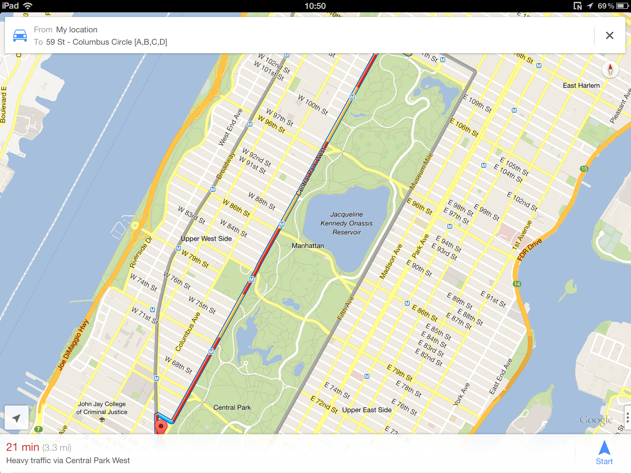 Known jailbreak tweak FullForce makes full screen Google Maps run well ...