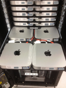 160 Mac minis crammed into custom 2′ x 2′ datacenter rack - 9to5Mac