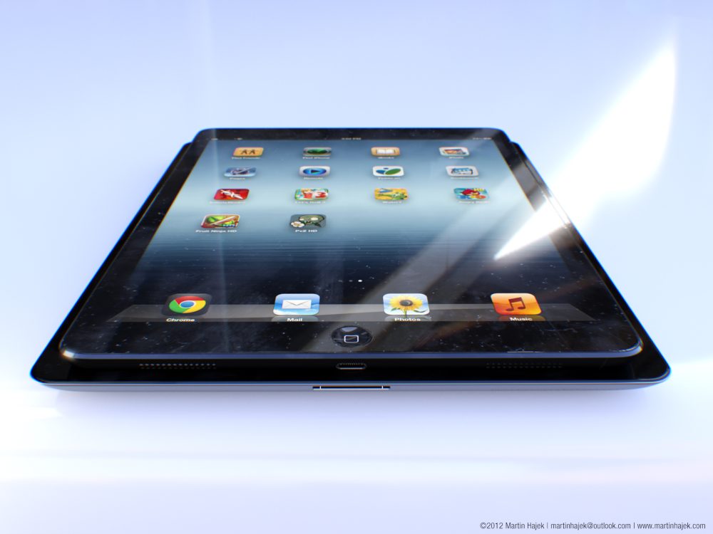 What happens when iPad mini's thin bezel design is applied to the 10 ...