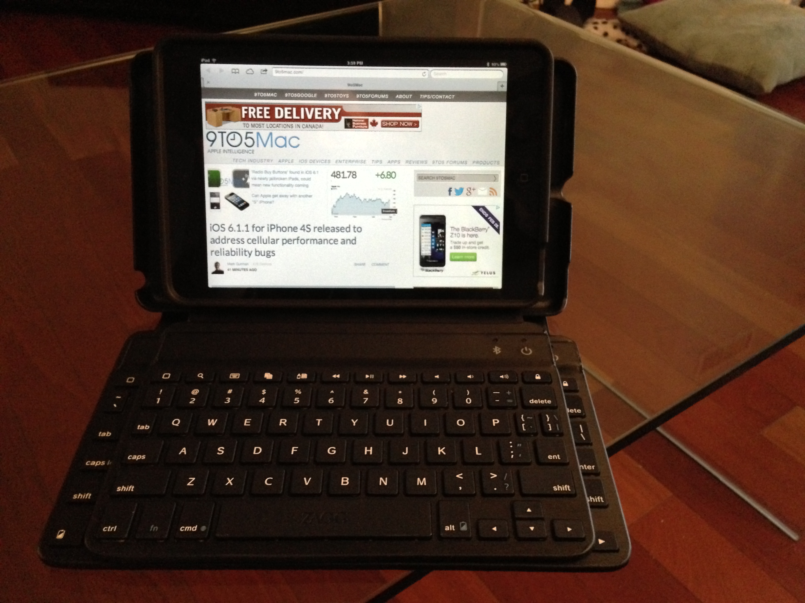 Review: ZAGGkeys Mini 7 & Mini 9 keyboard cases for iPad mini (+50 ...