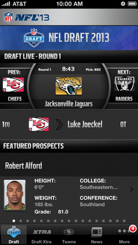 NFL '13 iOS app updated with live coverage, second-screen experience ...