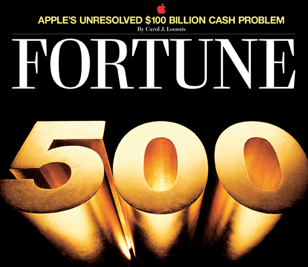 Apple jumps 11 places to land at #6 in Fortune 500, first time in top ...