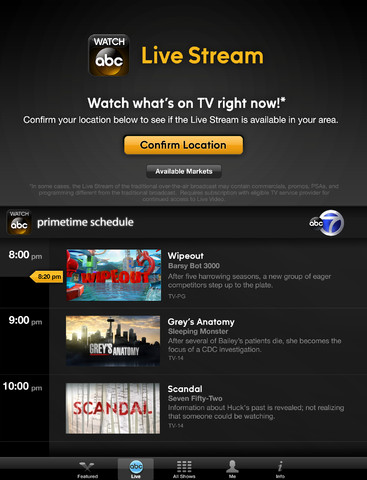 'Watch ABC' app goes live on App Store, brings live TV to New York and ...