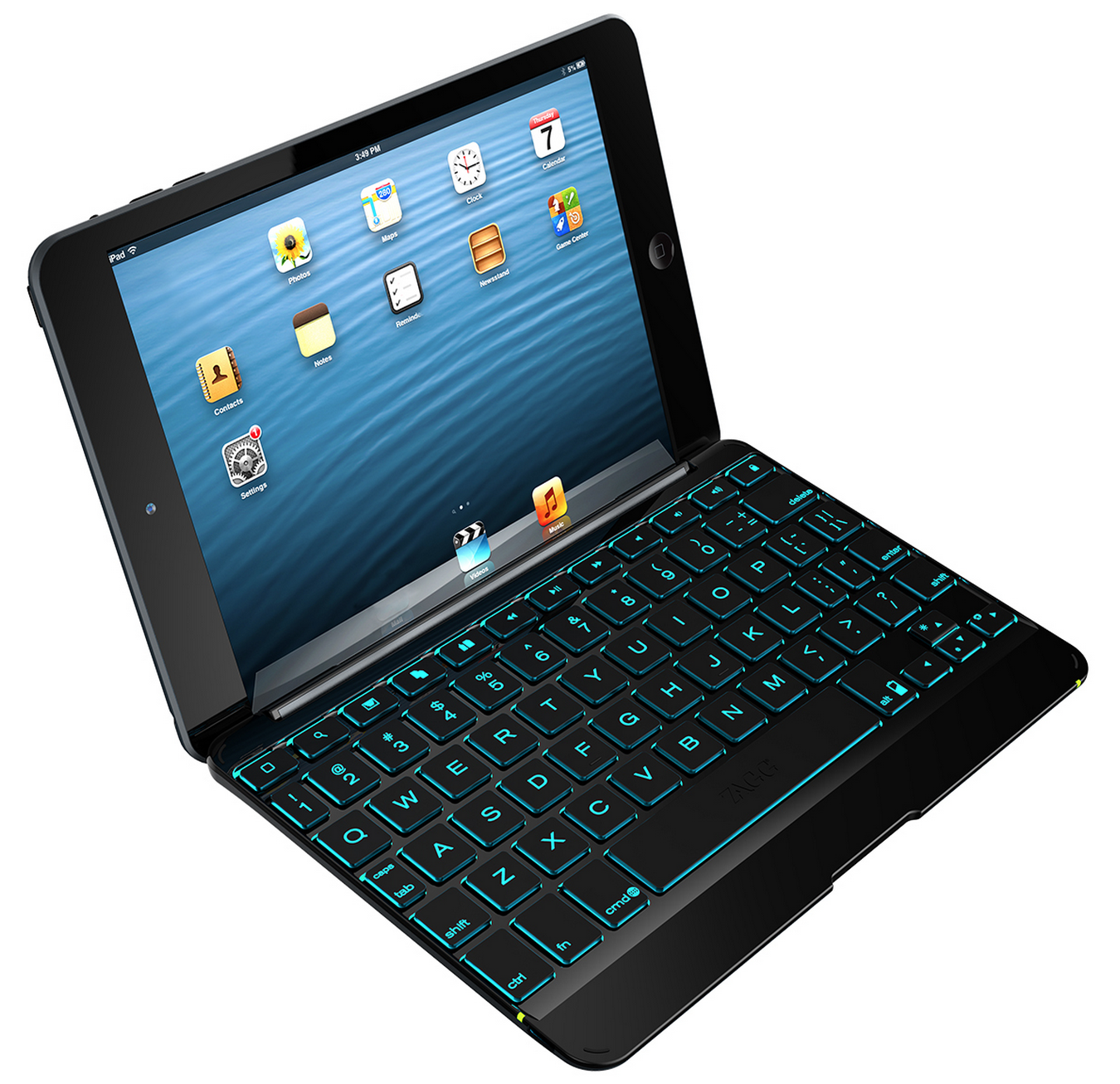 Zagg intros backlit ZAGGkeys Cover and Folio keyboards for iPad mini ...