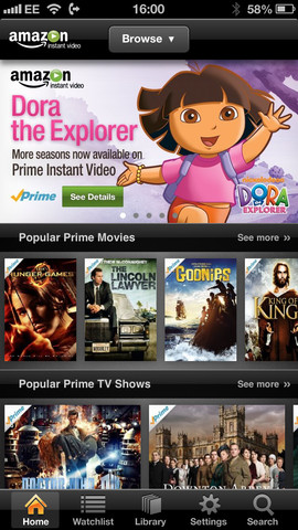 Amazon Instant Video iOS app gets revamped UI with personalized TV ...