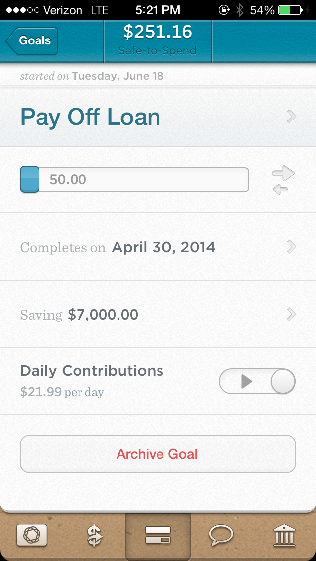 Simple banking app updated with Goals - 9to5Mac