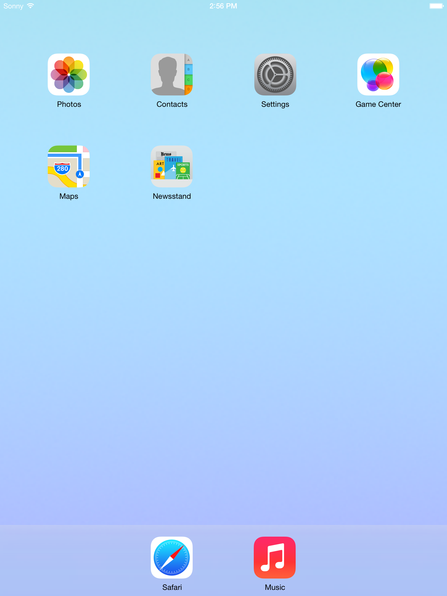New screenshots from hacked iPad iOS 7 simulator show potential Maps, Safari, Game Center UIs ...