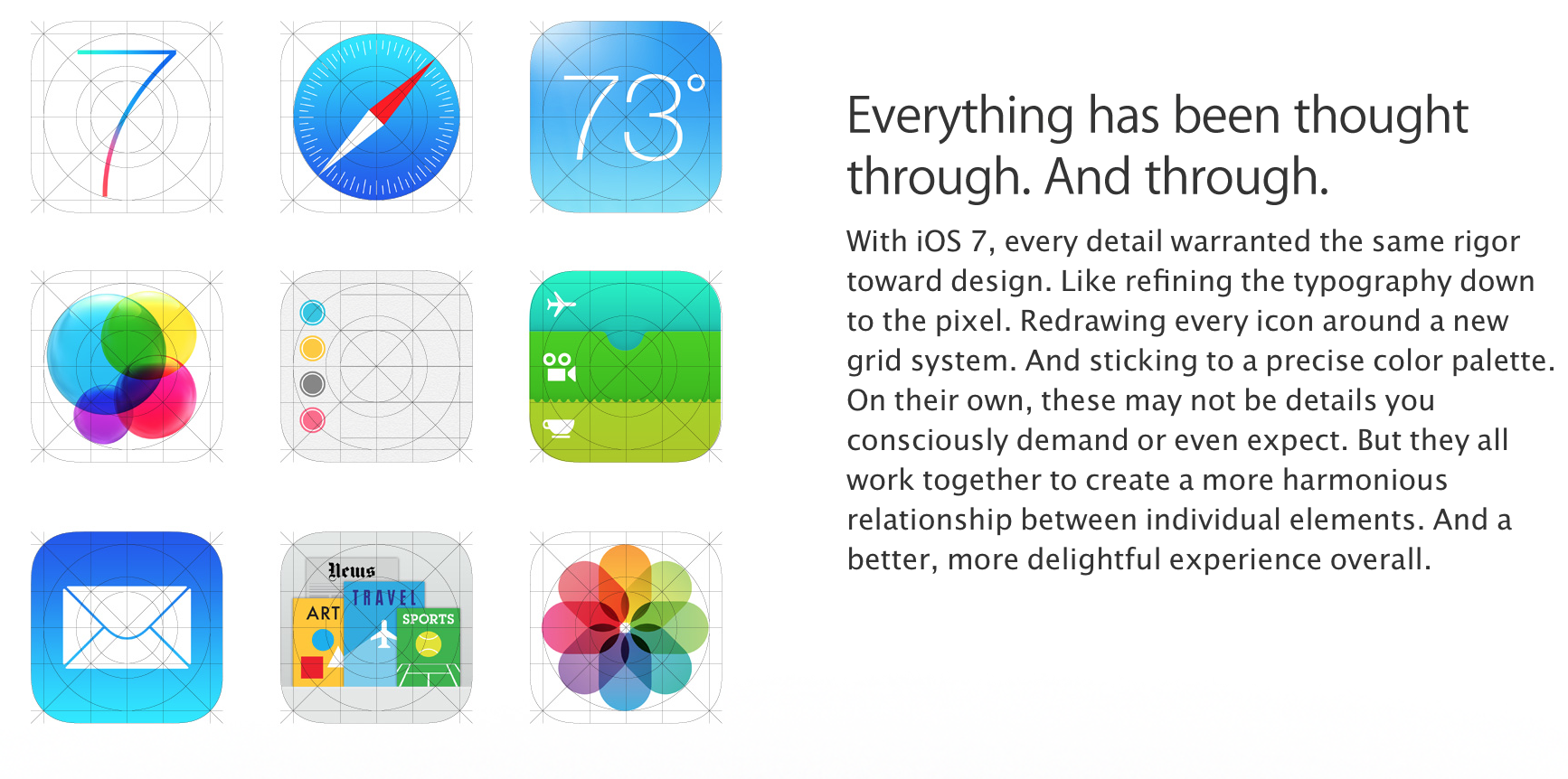 Apple website mistake reveals alternative iOS 7 icons, with tweaks to ...