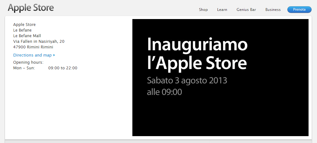 Another Italian Apple Store opening on August 3rd - 9to5Mac