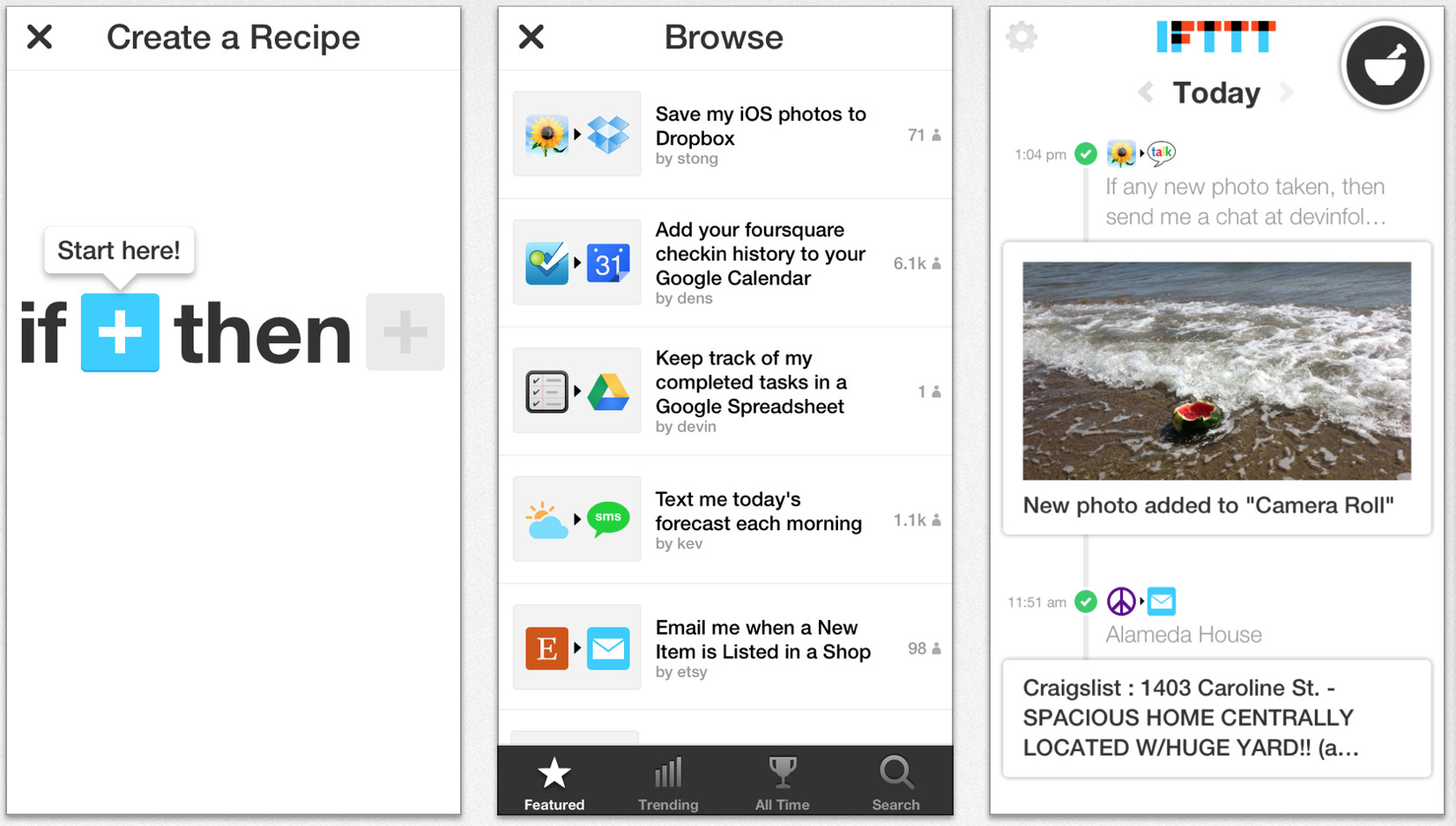 If This Then That (IFTTT) launches iOS app for automating service ...