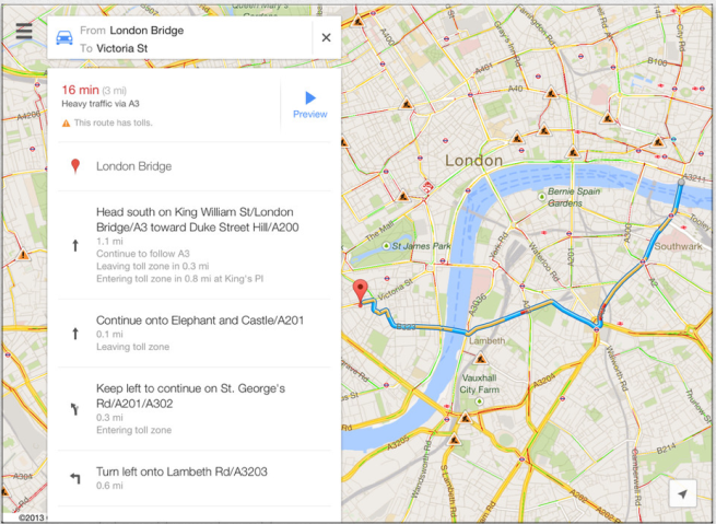 Revamped Google Maps for iOS launches: supports iPad, indoor maps ...