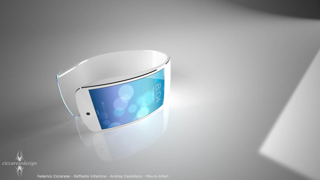 Latest iWatch concept imagines flexible display, iOS 7-inspired user ...