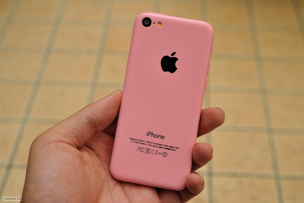 Plastic iPhone dummy units show altered color palette including pink ...