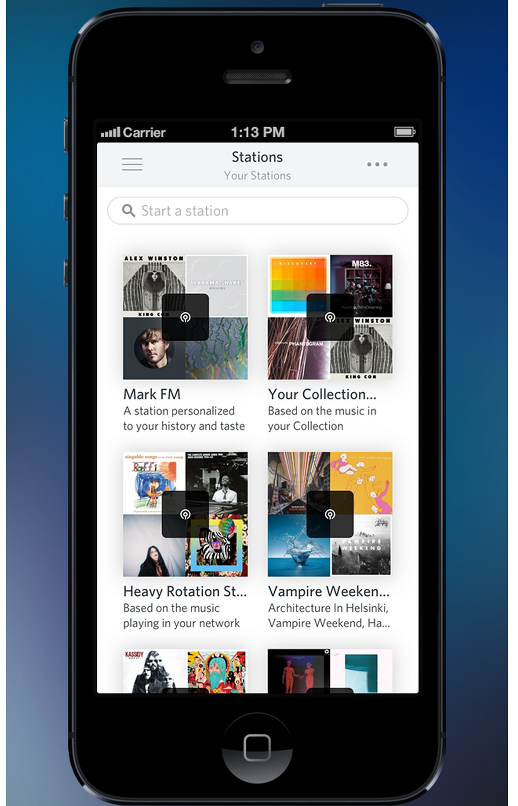 Rdio apps get revamped Stations with personalized "You FM" feature ...